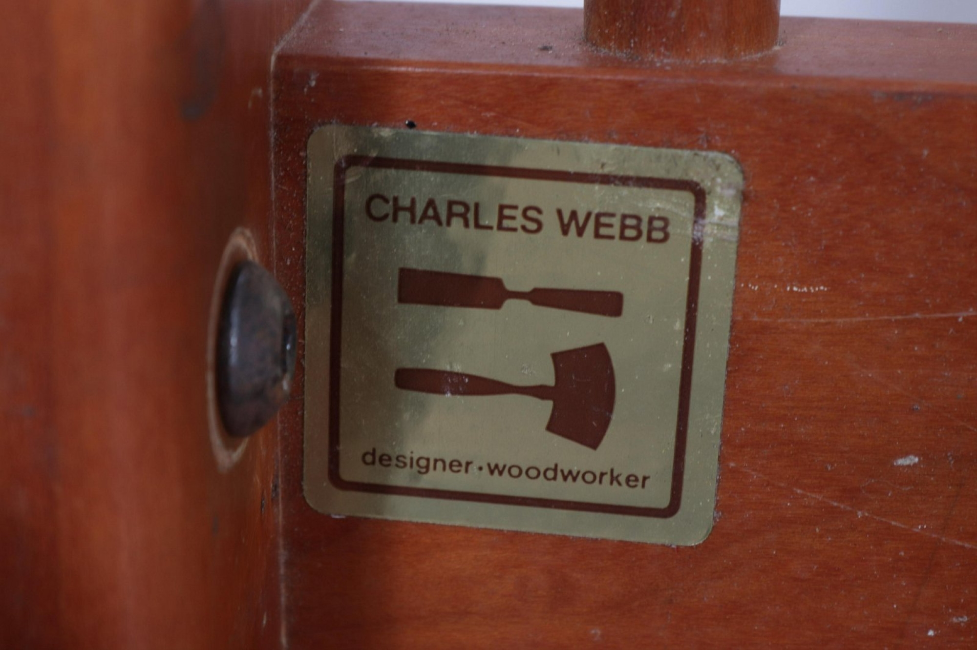 Charles Webb | Charles Webb Cherry Queen Size Bed | MutualArt