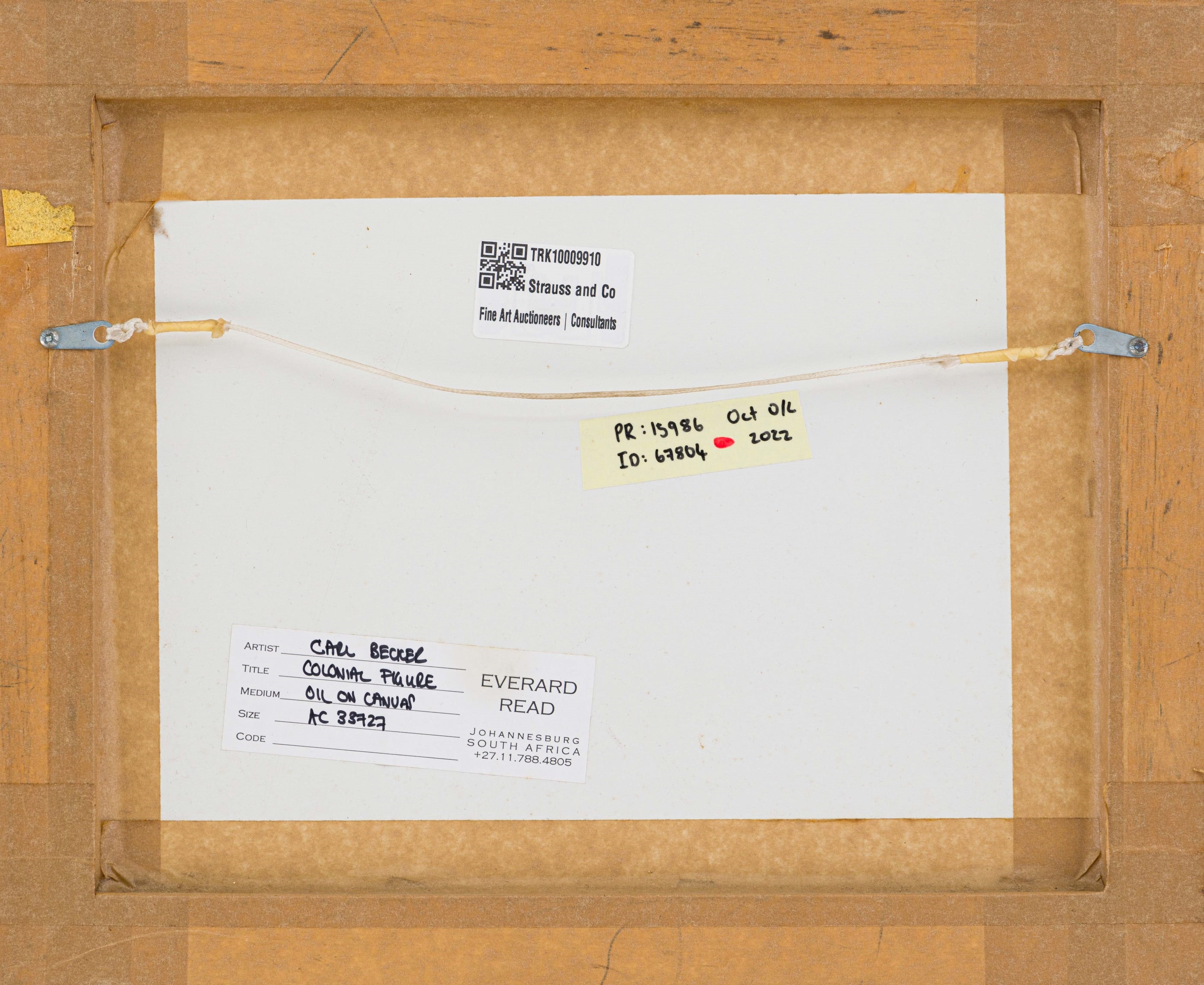 Carl Becker | Colonial Figure | MutualArt