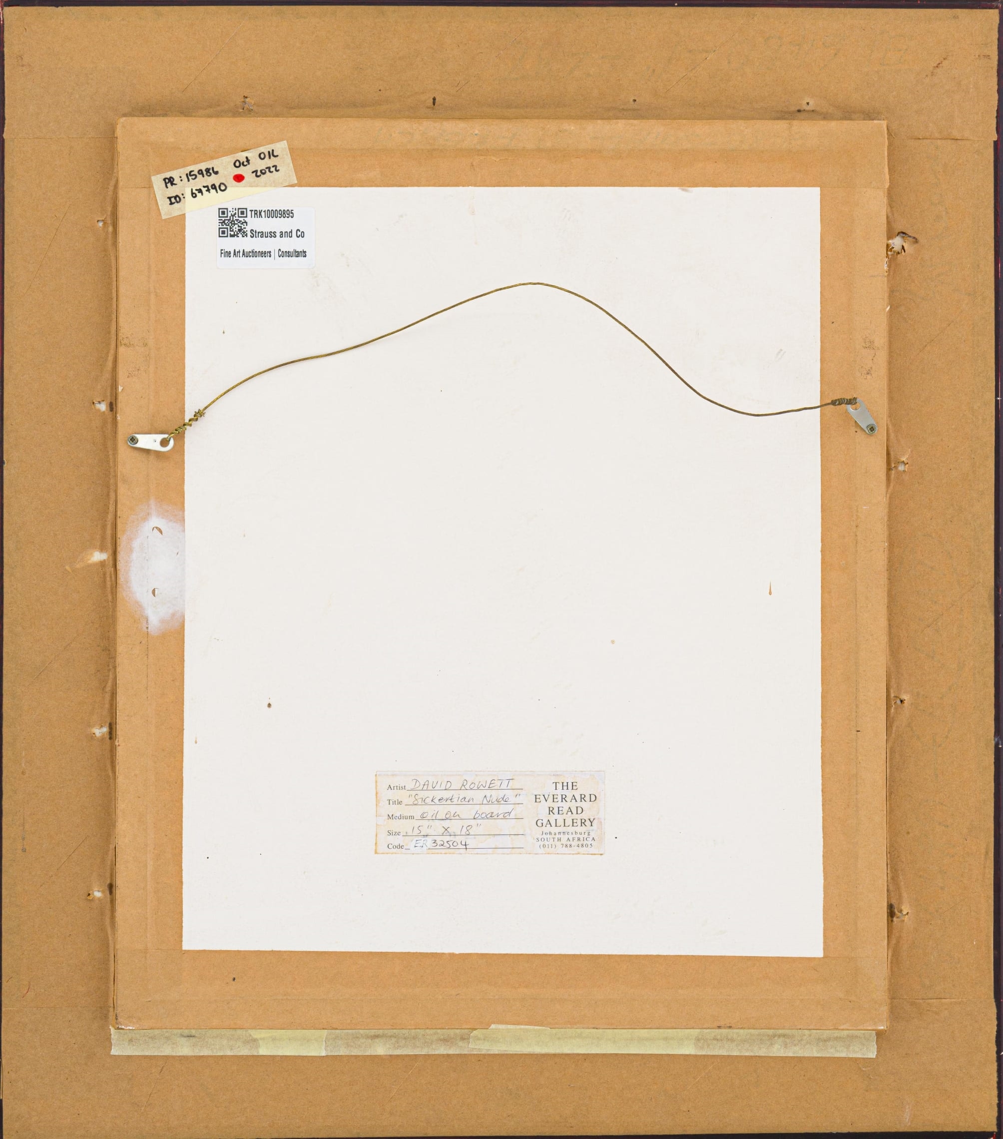 David Rowett | Sickertian Nude | MutualArt