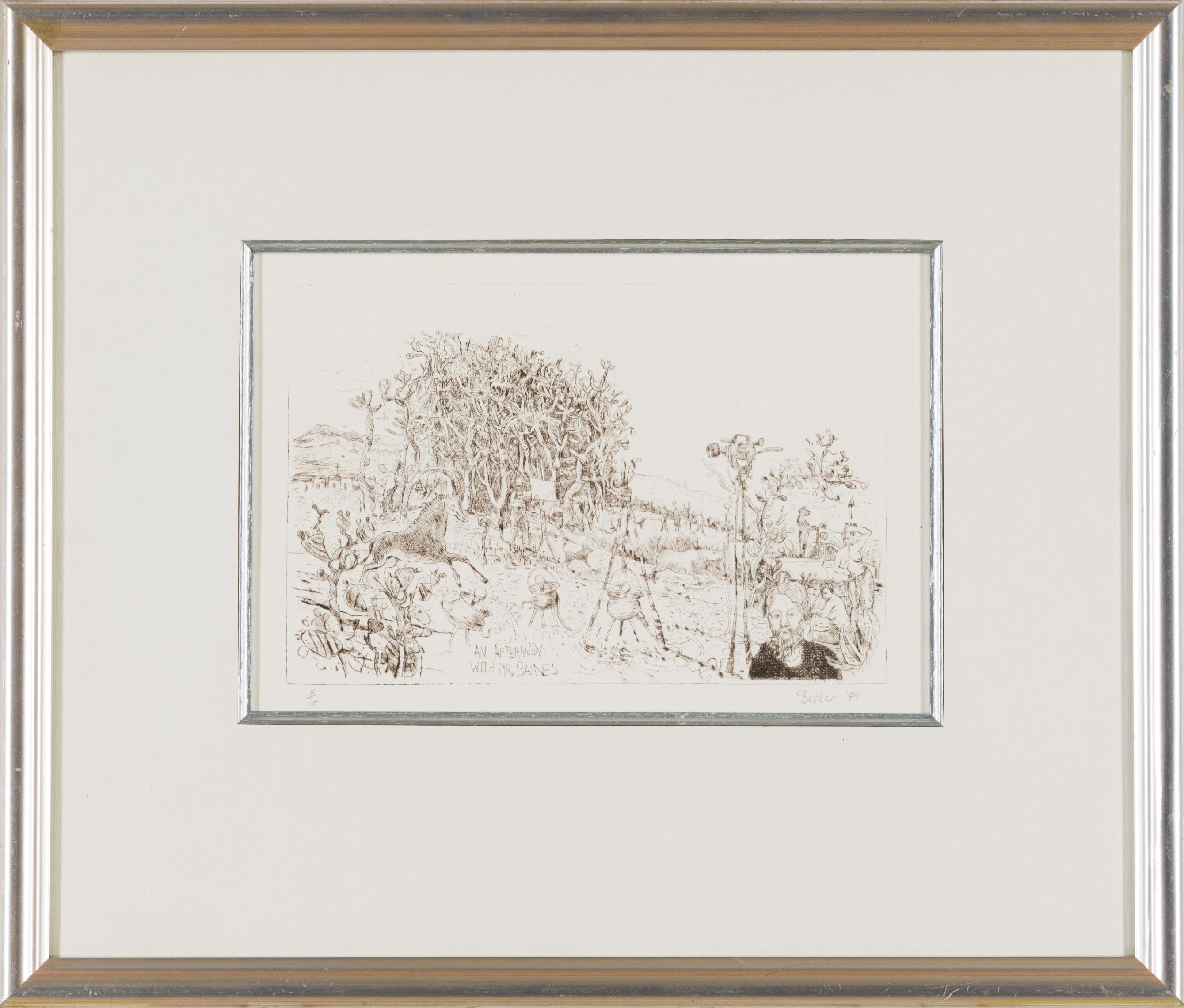 Carl Becker | An Afternoon with Mr Baines | MutualArt