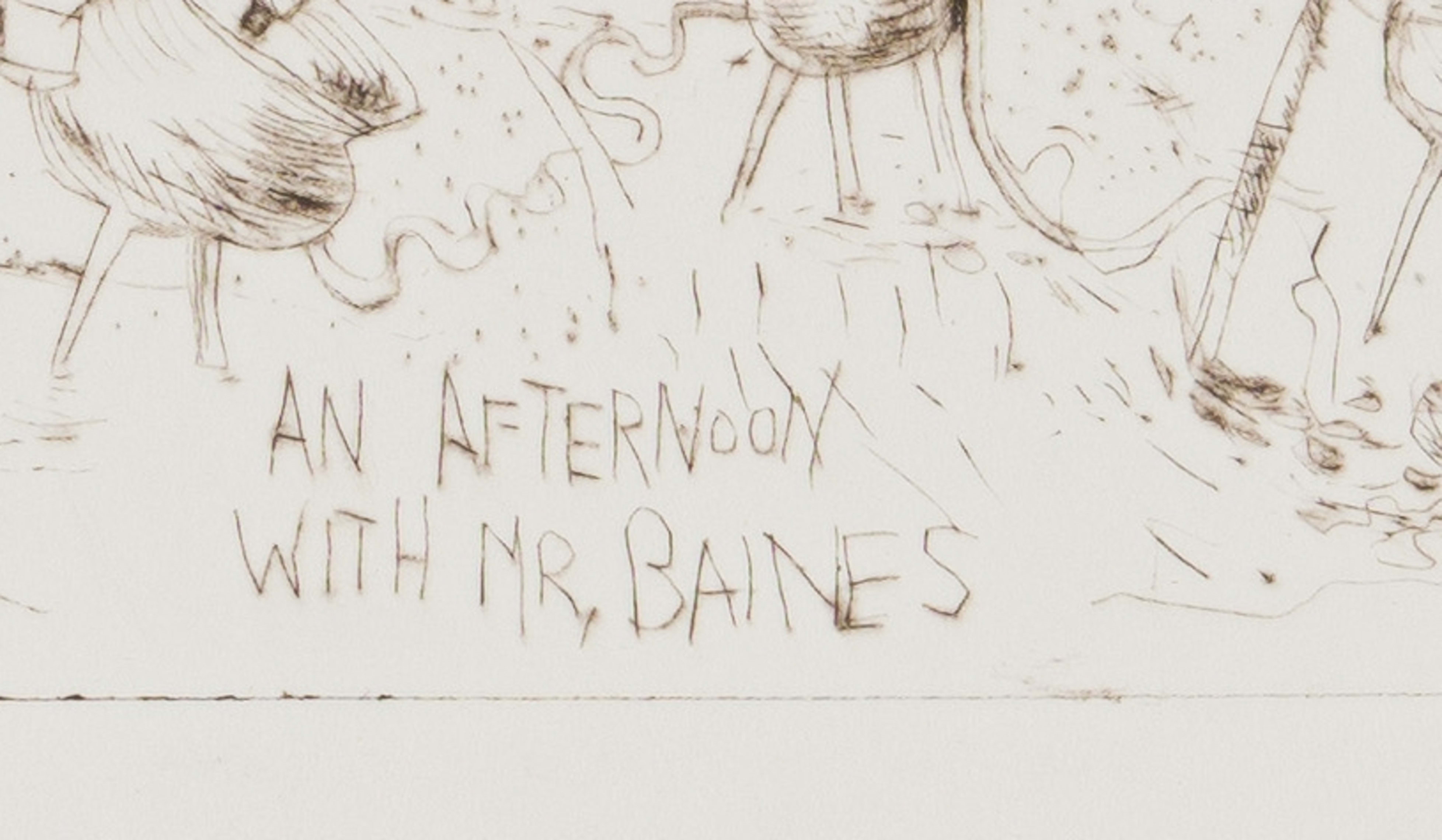 Carl Becker | An Afternoon with Mr Baines | MutualArt