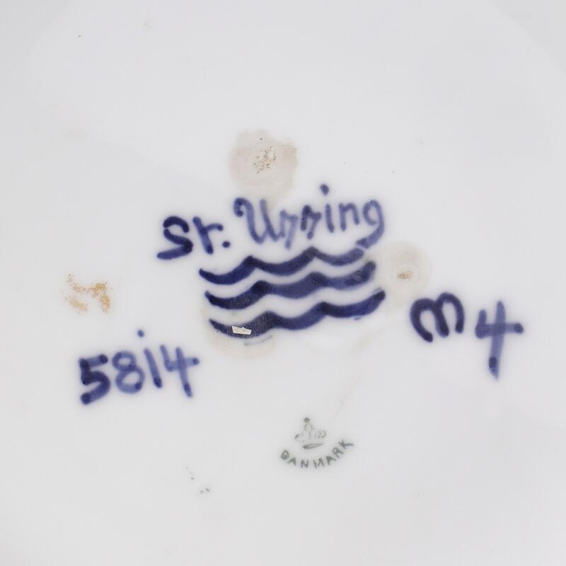 Stephan Peter Jakob Hjort Ussing | Danish unique porcelain flower pot ...