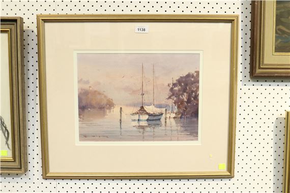 Ron Muller | River Scene | MutualArt
