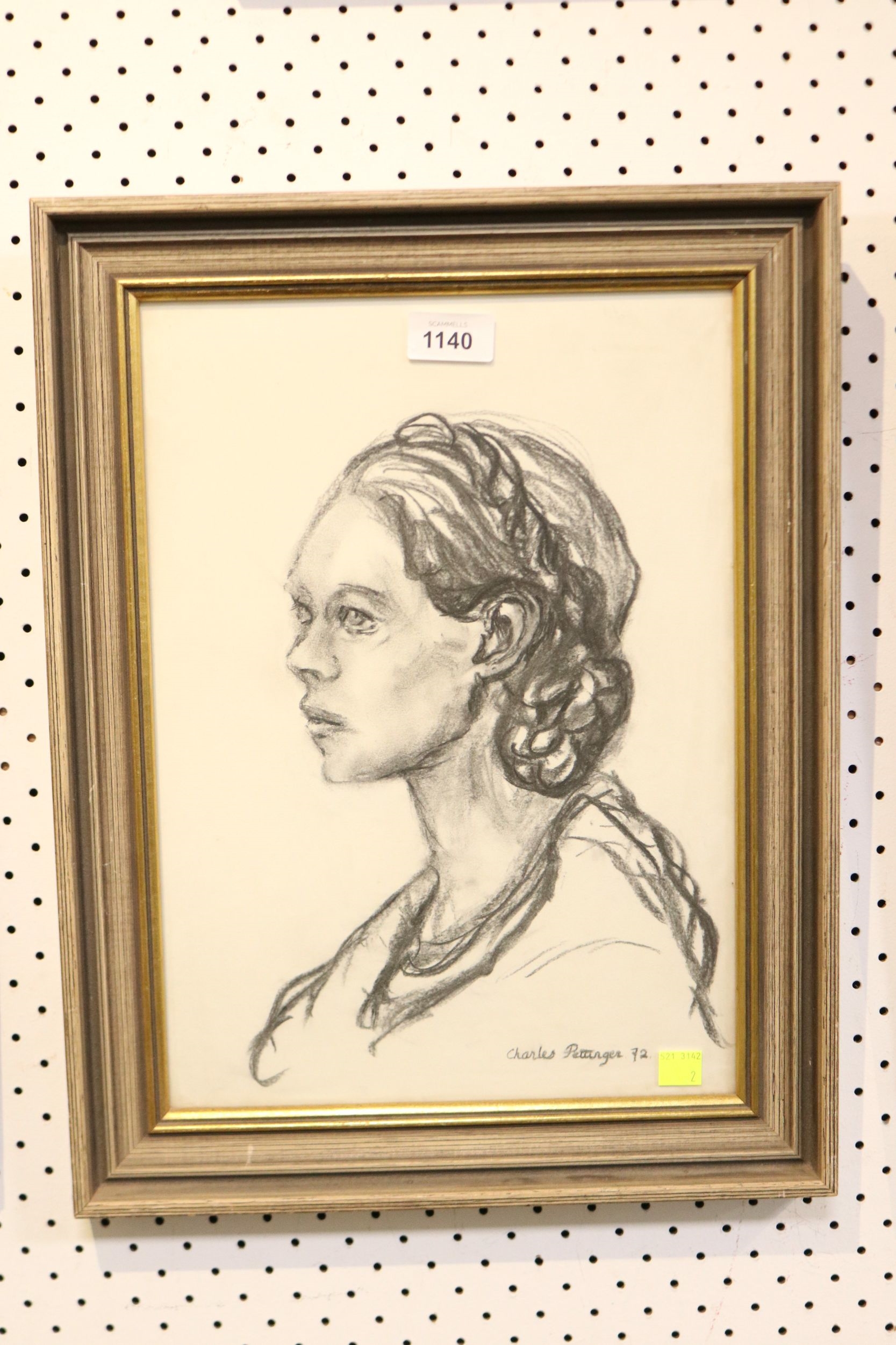 Charles Pettinger | Charcoal Study | MutualArt