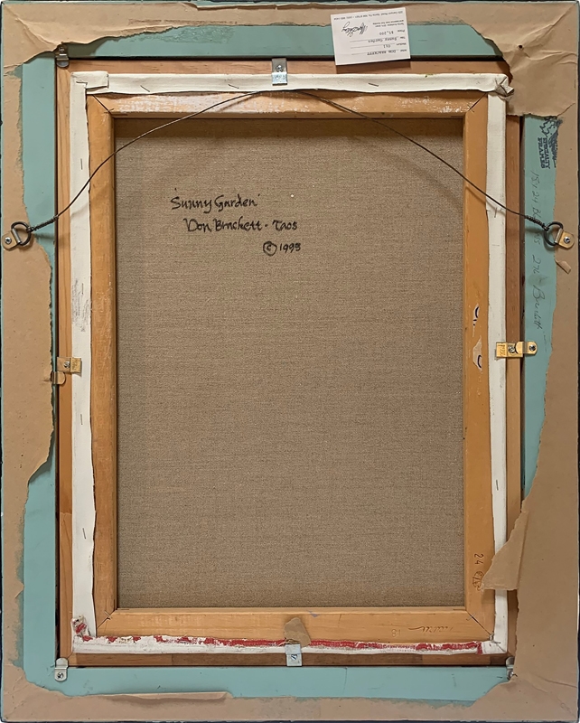 Don Brackett | Sunny Garden (1995) | MutualArt