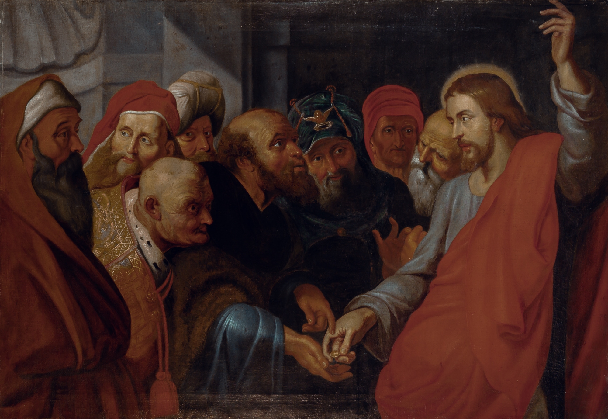 Peter Paul Rubens | The Tribute Money (Caesar's Coin) (1027) | MutualArt