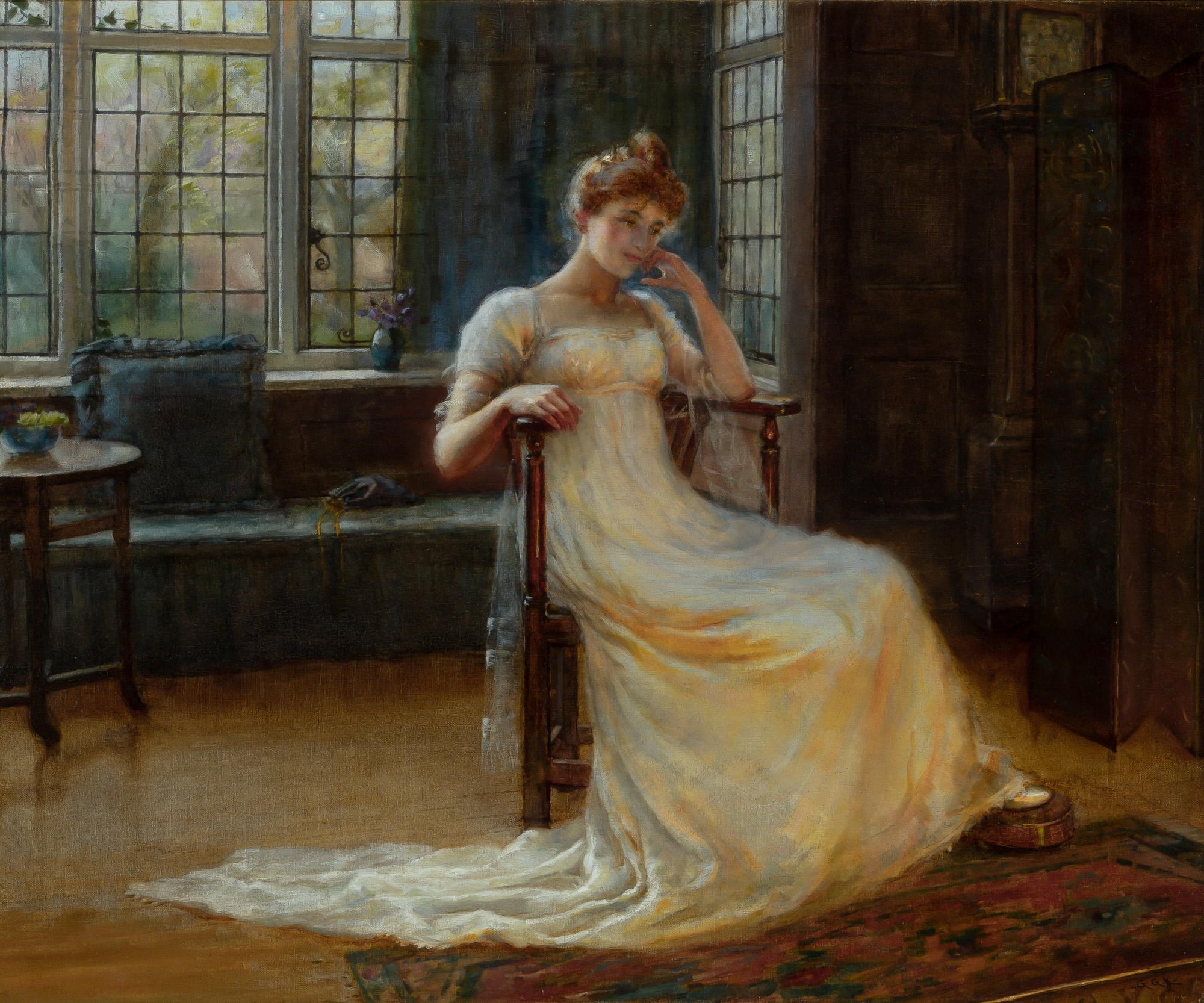 George Goodwin Kilburne | Doubts and Fears | MutualArt