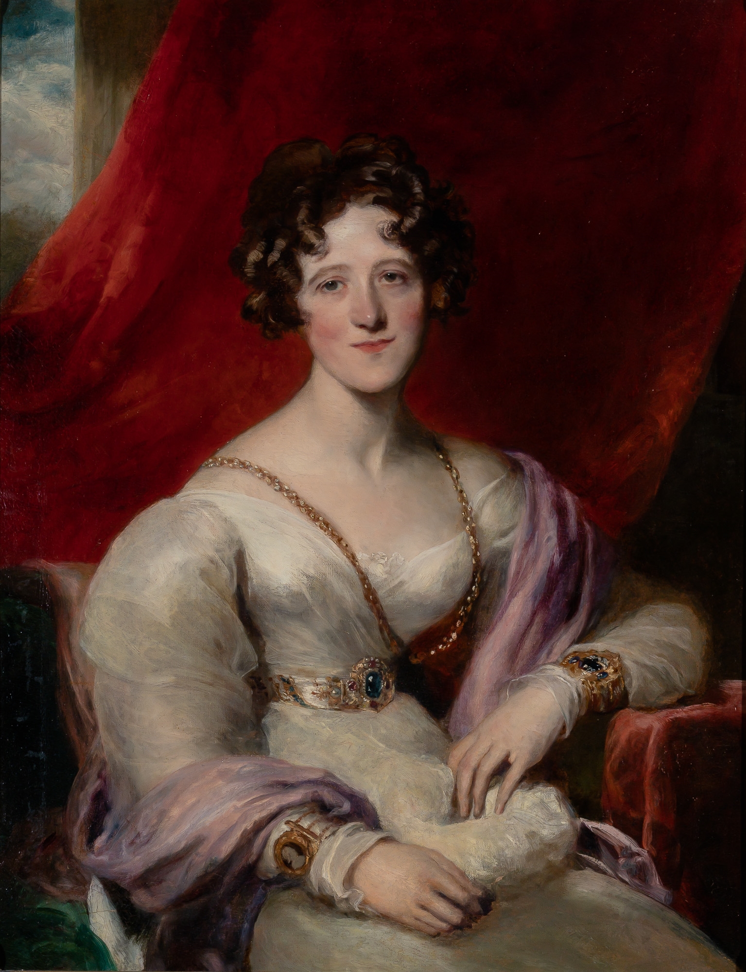 Sir Thomas Lawrence | Portrait of Mary-Anne Capel, Later Lady ...