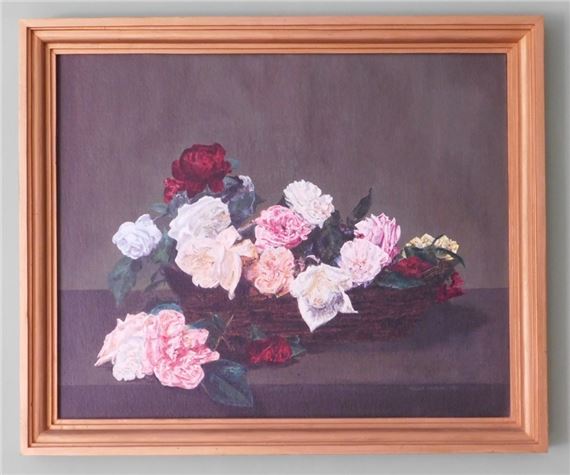 Robert Hattrell | Study of roses (1985) | MutualArt