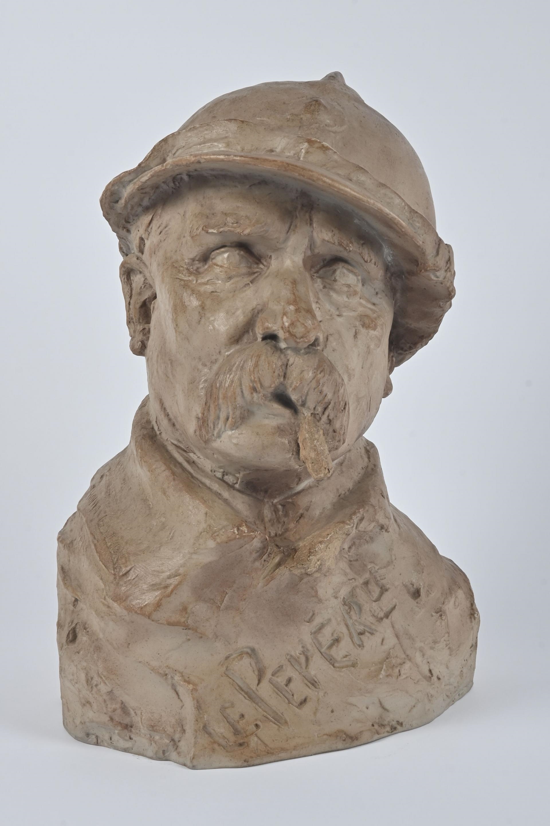 Jean Marie Boucher | Marie BOUCHER (1870-1939) Le poilu Épreuve en ...