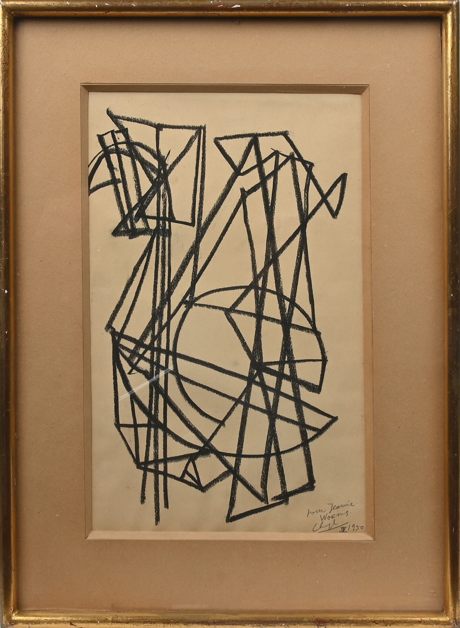 Youla Chapoval | Le coq Dessin au crayon noir Signé et dédicacé au ...