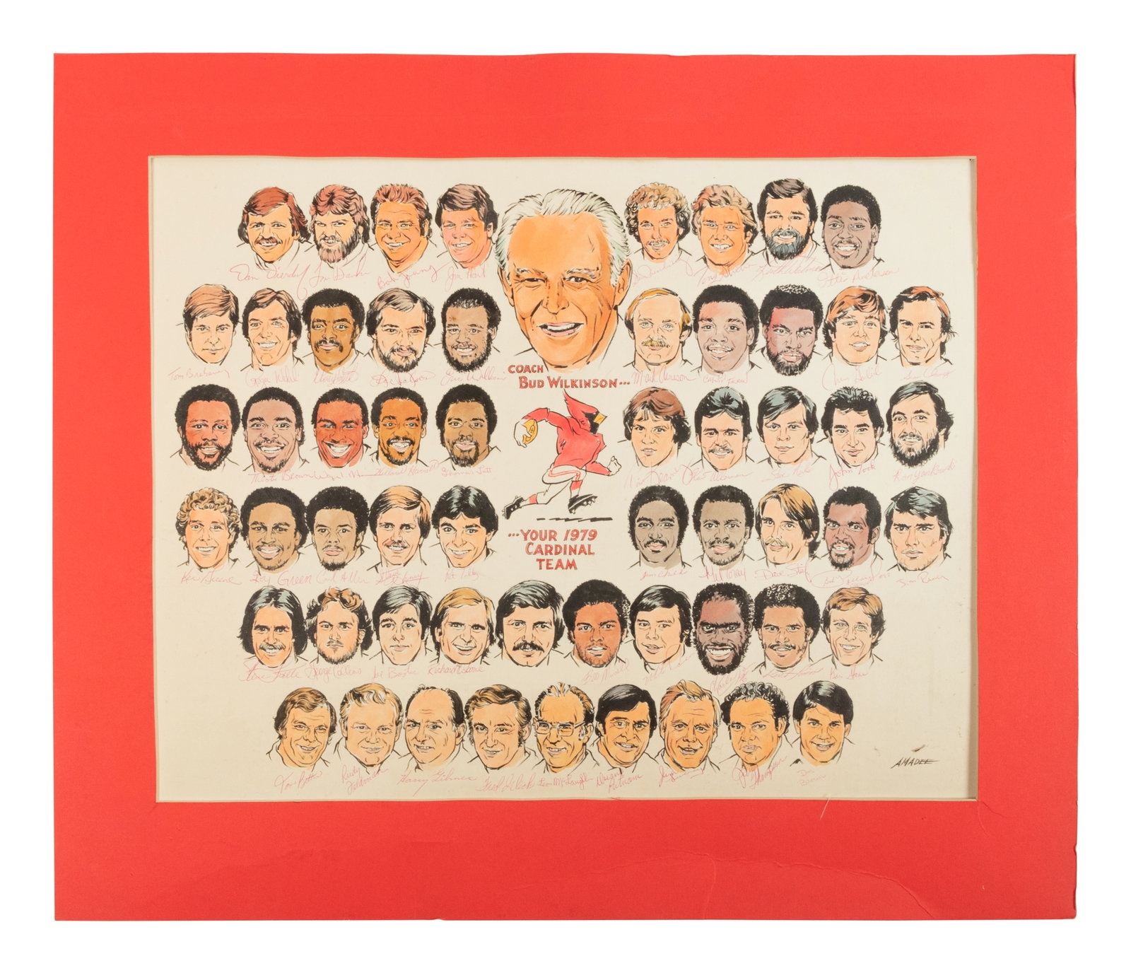 Amadee Wohlschlaeger | St. Louis Cardinals Team (1979) | MutualArt