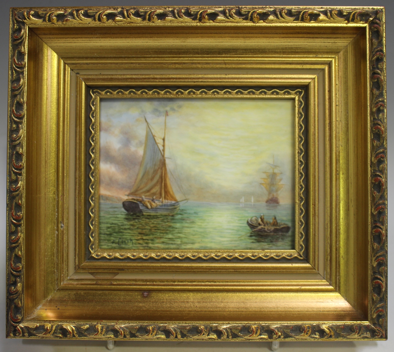 Francis Clark | A rectangular porcelain plaque | MutualArt