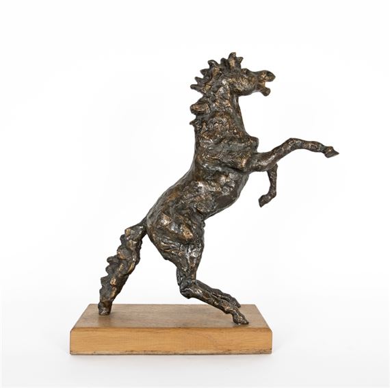 Friedrich Haufe | Rising stallion (1979) | MutualArt