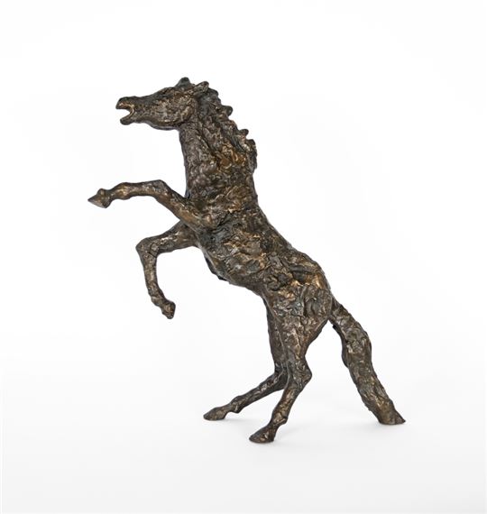 Friedrich Haufe | Rising stallion (1981) | MutualArt