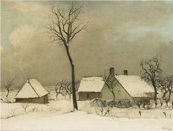 Leo Piron | Winterscape | MutualArt