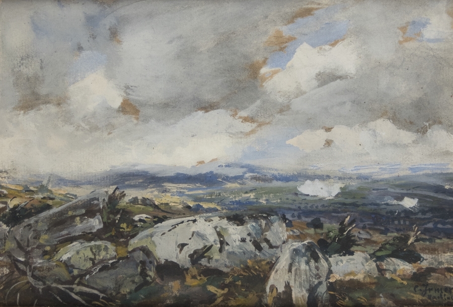 Carl Irmer | View over the Harz | MutualArt