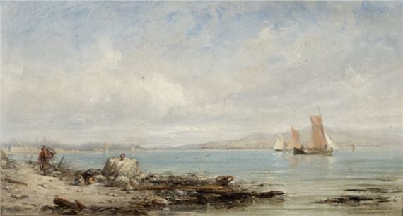 Edwin Hayes | Coastal scene (59) | MutualArt