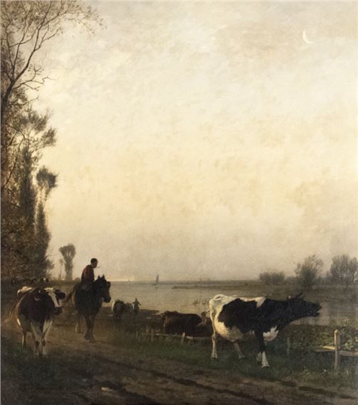 Richard Burnier | Evening landscape (77) | MutualArt