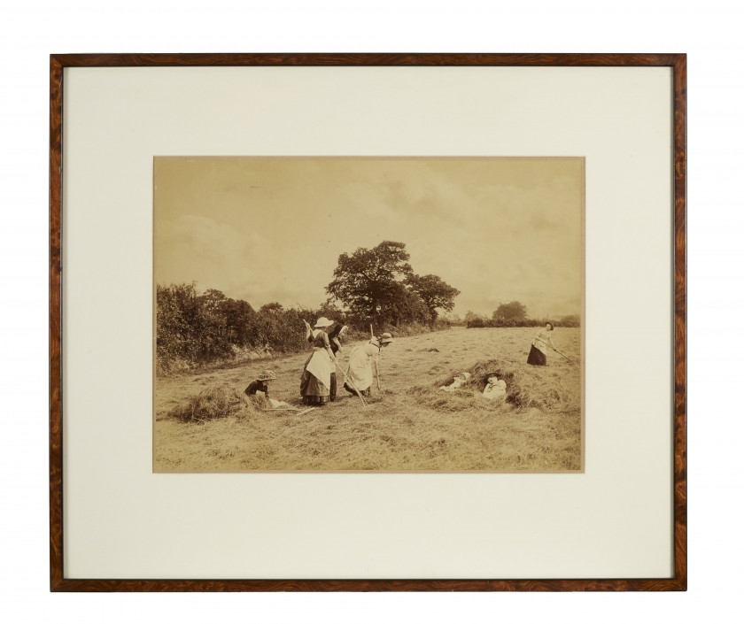 Henry Peach Robinson | Under a Haycock (1860) | MutualArt