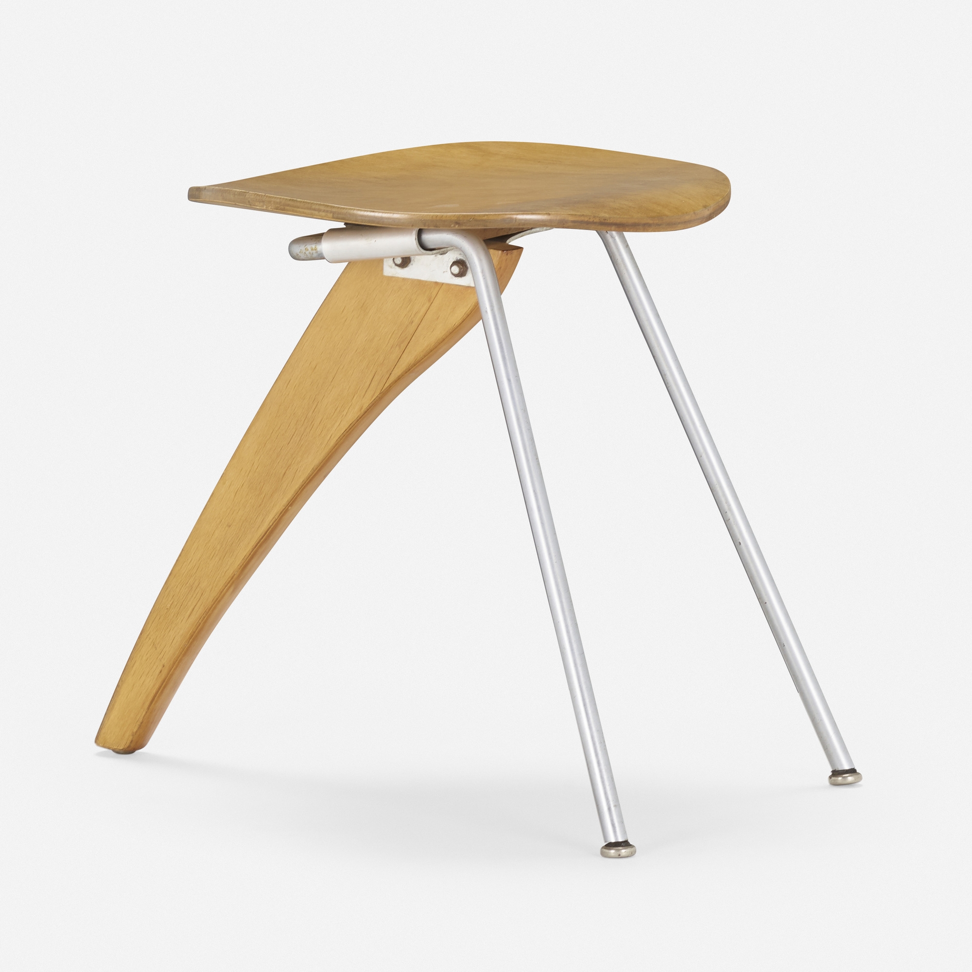 Isamu Noguchi | Rudder stool, model IN-22 (1944) | MutualArt