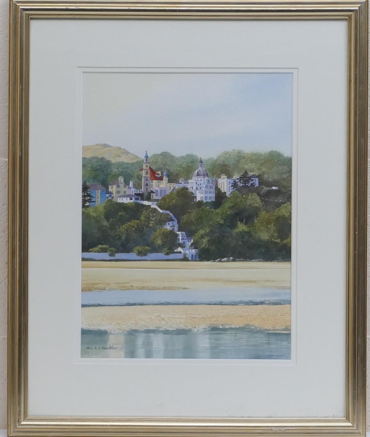 Max A. S. Hamblen | View of Portmeirion | MutualArt