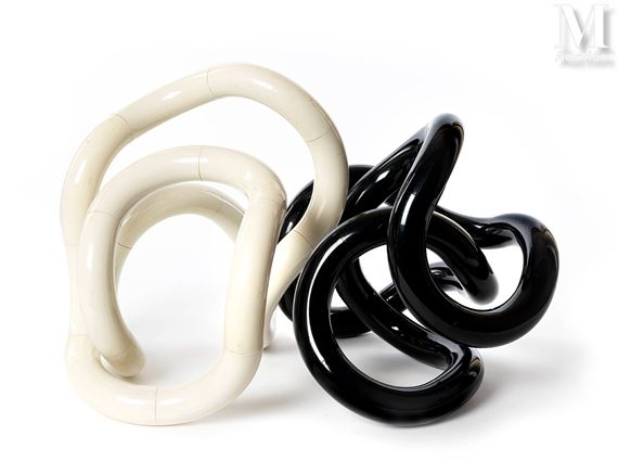 Richard Zawitz | Black and White tangle (1982) | MutualArt