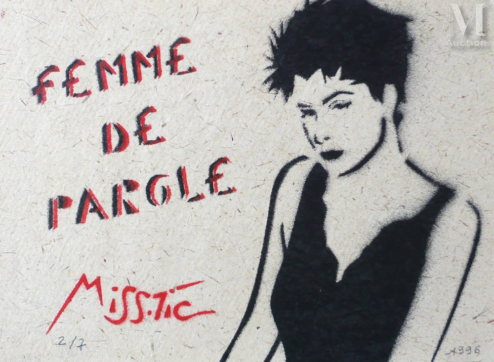 Miss.Tic | Femme de Parole (1996) | MutualArt