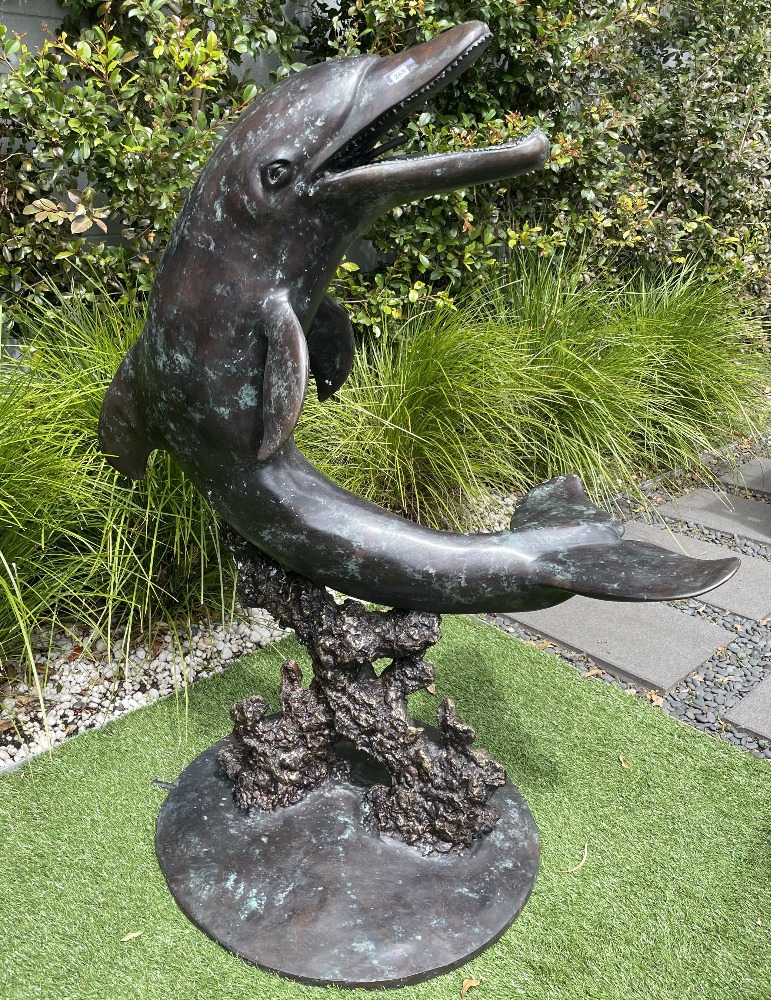 Mario F. Nardini | Dolphin Water Feature (monumental) | MutualArt