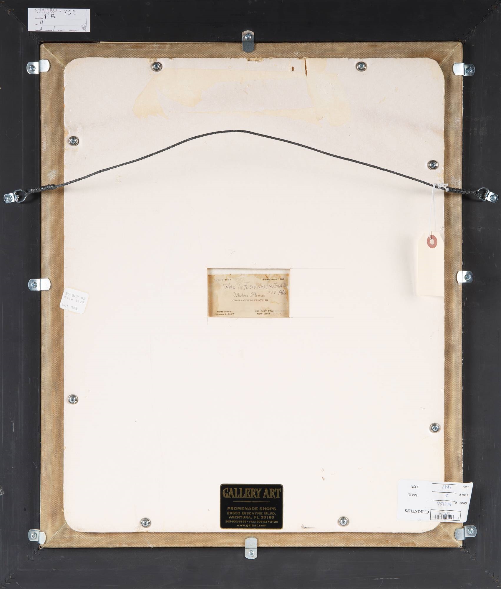 August André Bauchant | Vase de roses sur un muret | MutualArt