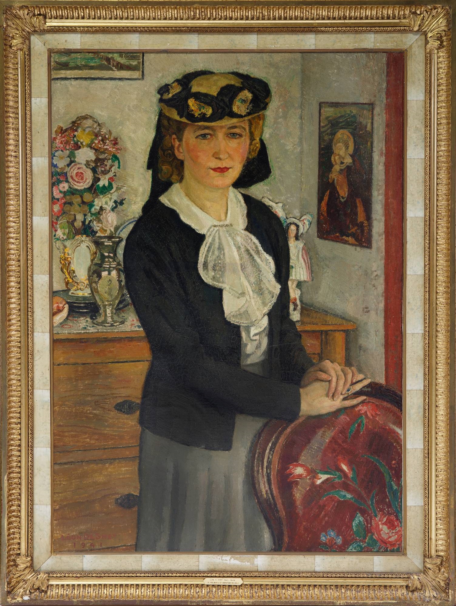 Léon de Smet | Portrait of Claire Standing | MutualArt