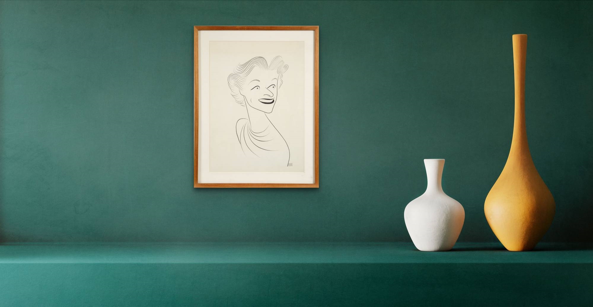 Al Hirschfeld | Portrait of an Actress | MutualArt