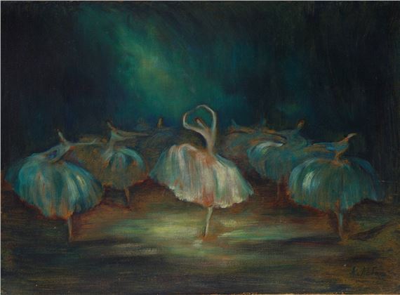 Alexander Arkadevich Labas | Ballerinas | MutualArt