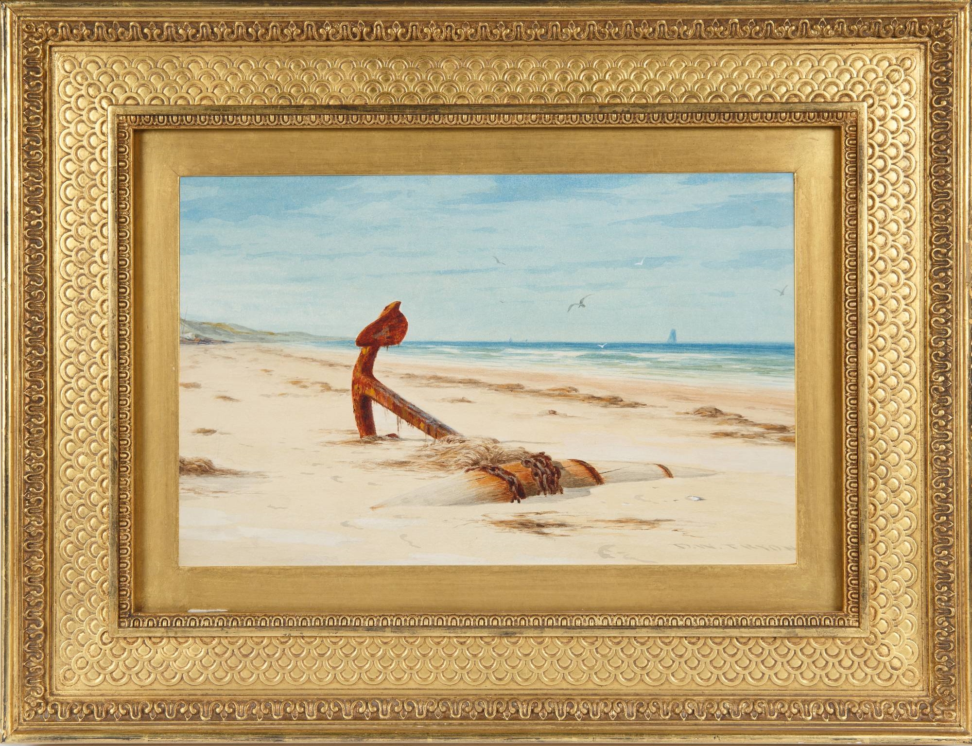 Dwight William Tryon | The Old Anchor | MutualArt