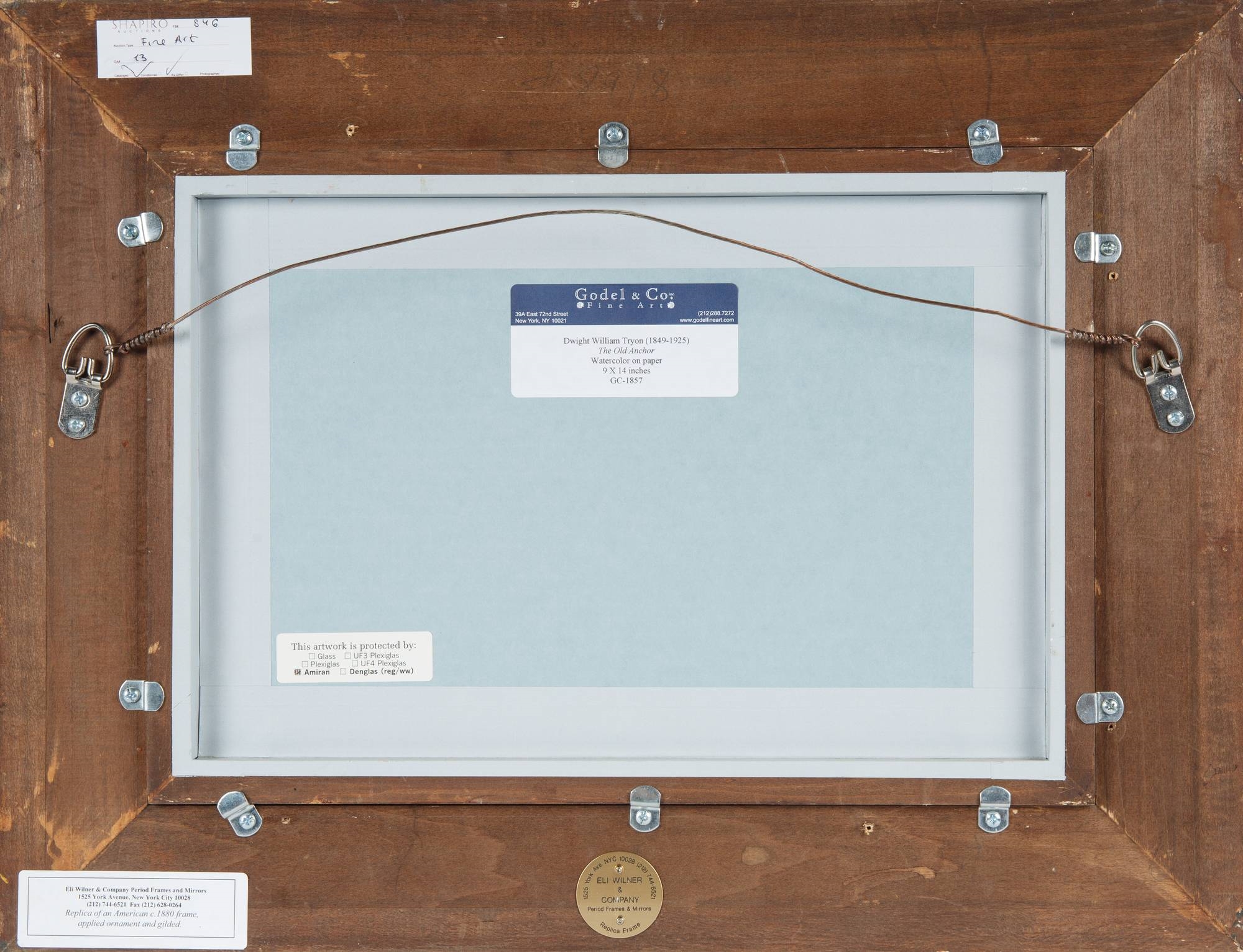 Dwight William Tryon | The Old Anchor | MutualArt