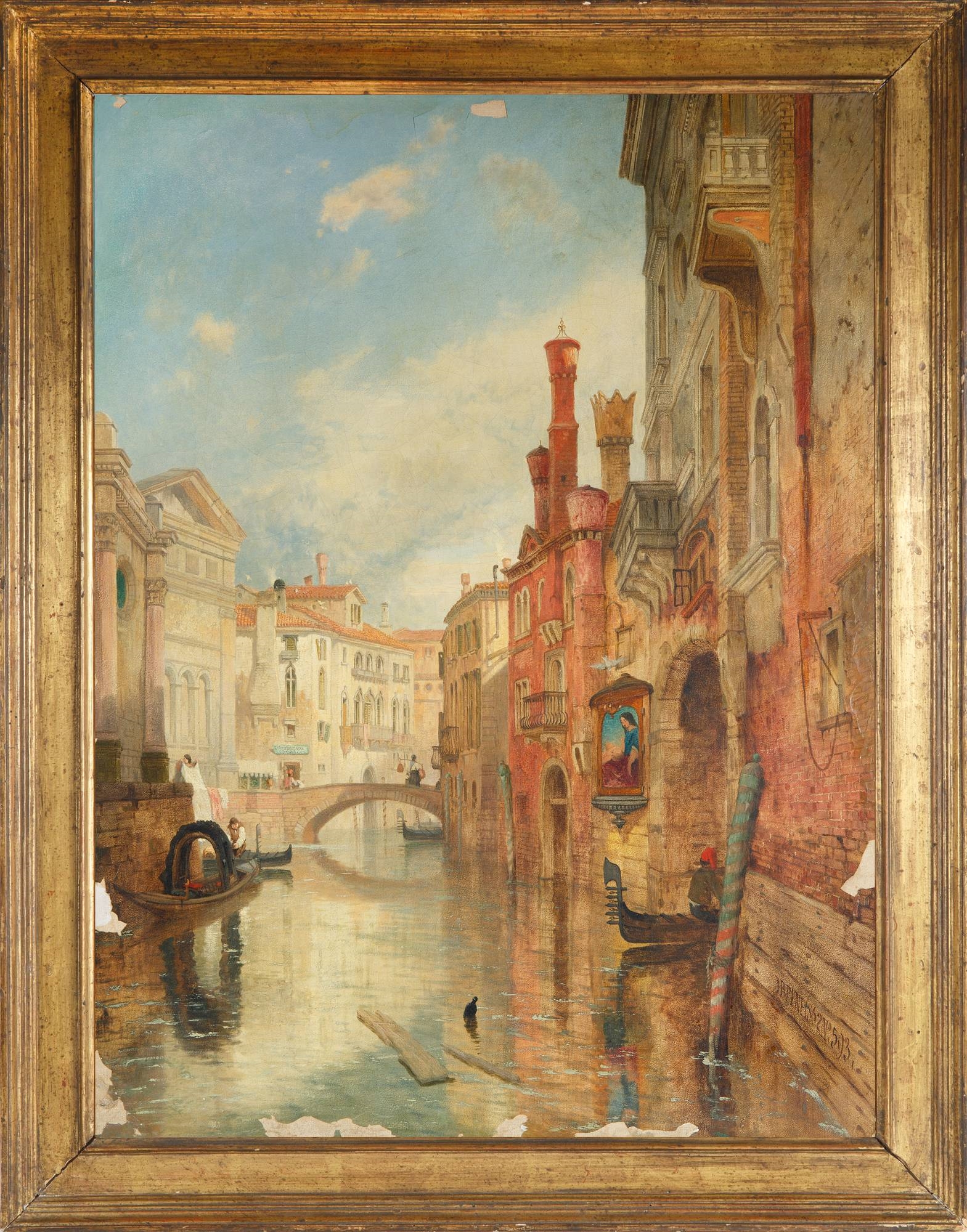 James Baker Pyne | Canal-Poesia at Venice | MutualArt