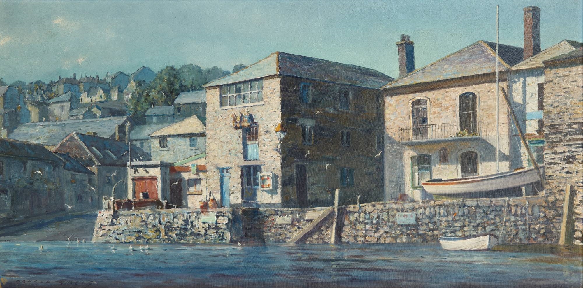 Donald Greig | View of the Quay | MutualArt