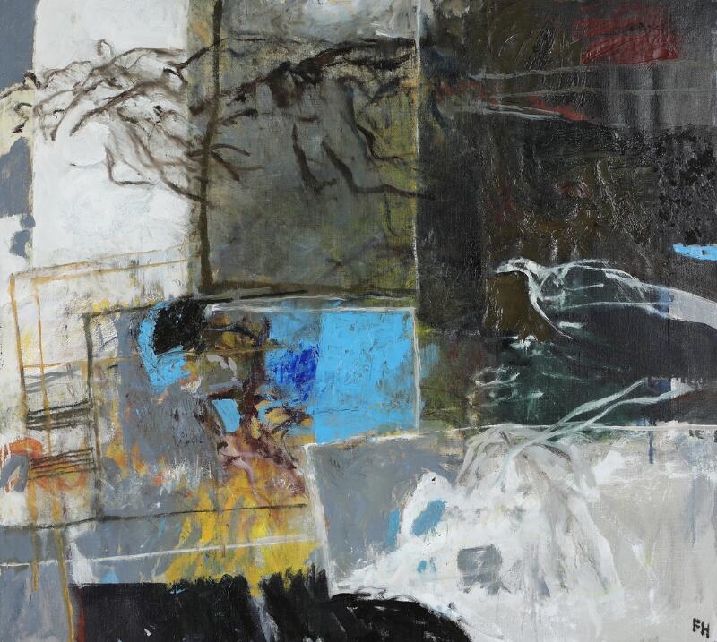 Frank Hammershøj | John Olsen lander på Braques grav | MutualArt