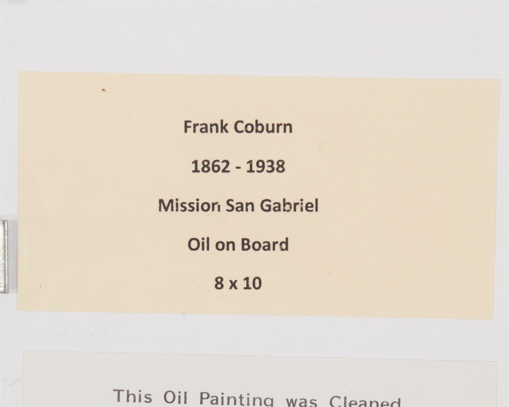 Frank Coburn | Mission San Gabriel | MutualArt