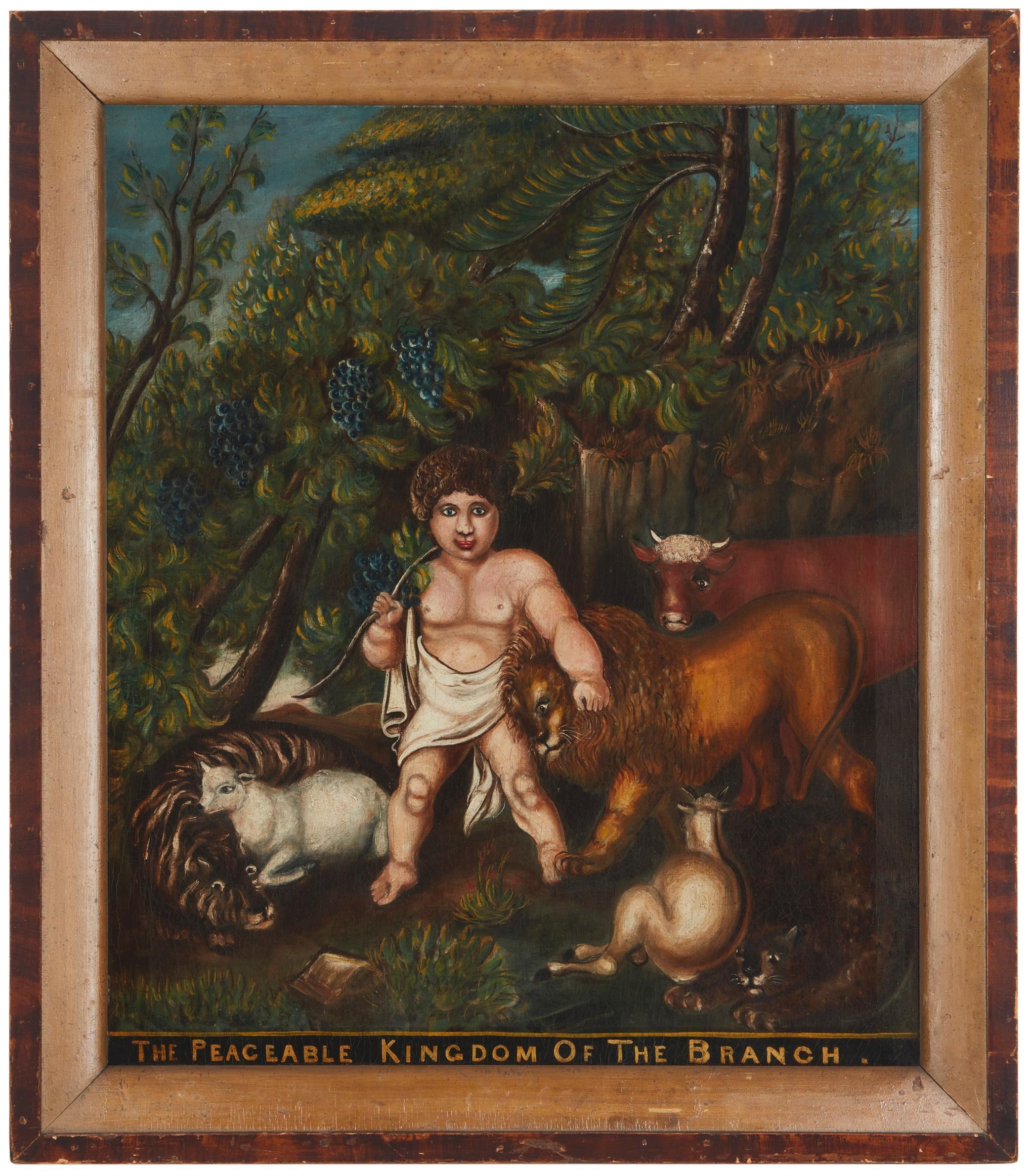 Edward Hicks | The Peaceable Kingdom of the Branch | MutualArt