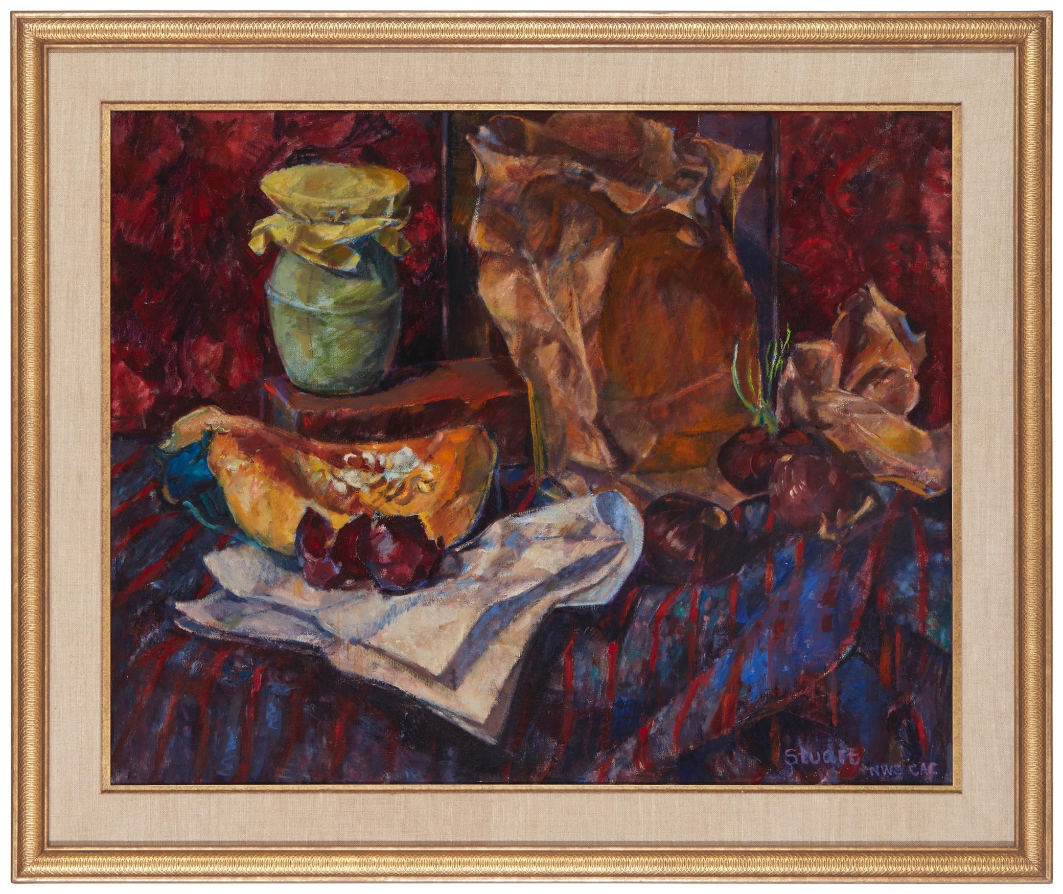 Beatrice Stuart | Still Life with Squash | MutualArt