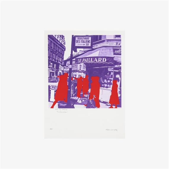 Gérard Fromanger | Boulevard des Italiens « Le Paillard » | MutualArt
