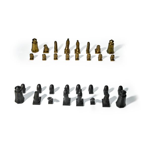 Salvador Dalí | Chess Set (Homage to Marcel Duchamp) (1996) | MutualArt