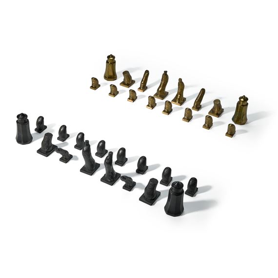 Salvador Dalí | Chess Set (Homage to Marcel Duchamp) (1996) | MutualArt