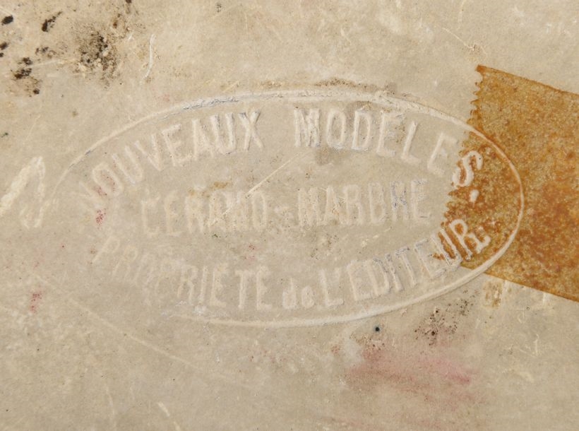 Jules-Constant Peyre | Two tondo in ceramics-mabre representing in bas ...