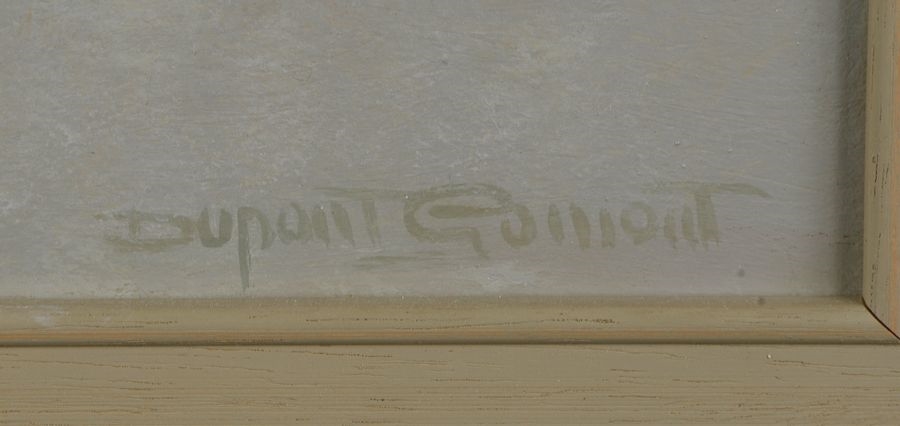 Claude Dupont-Gomont | Still life with an apple on an entablature ...