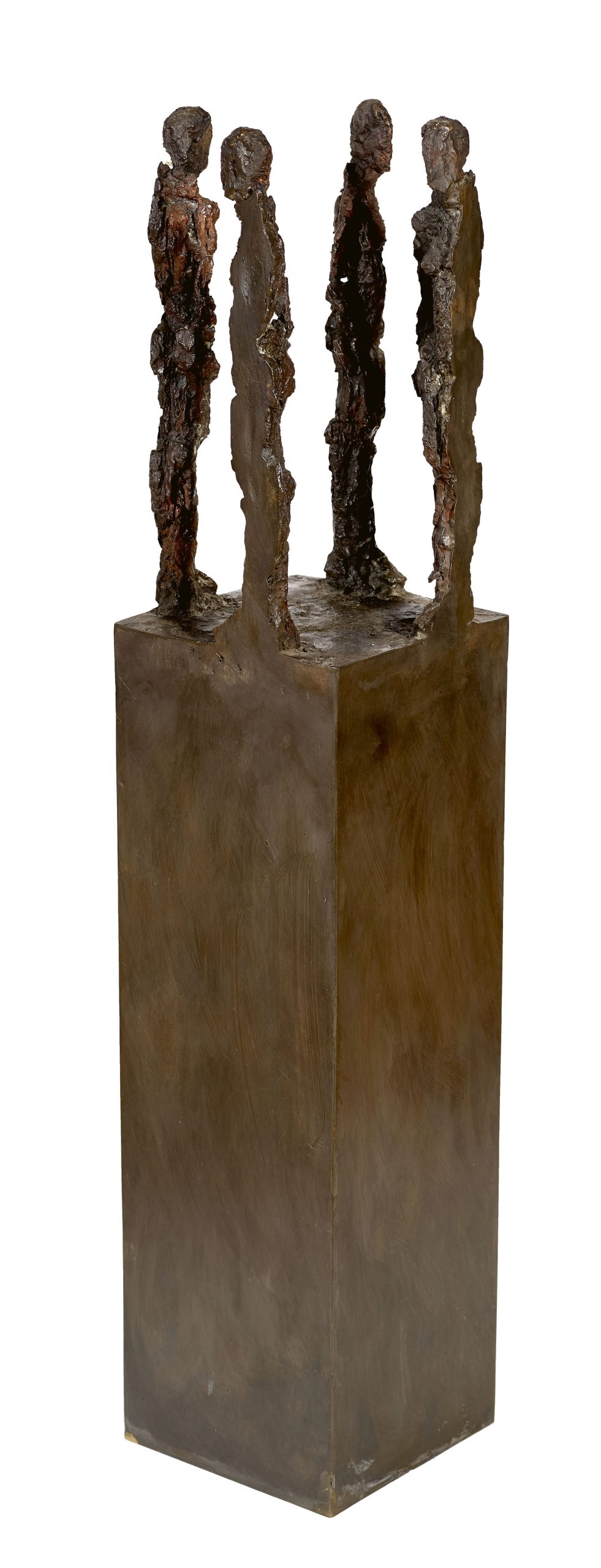 Paul Louis Meier | Konstellation mit Halbfiguren (1990) | MutualArt
