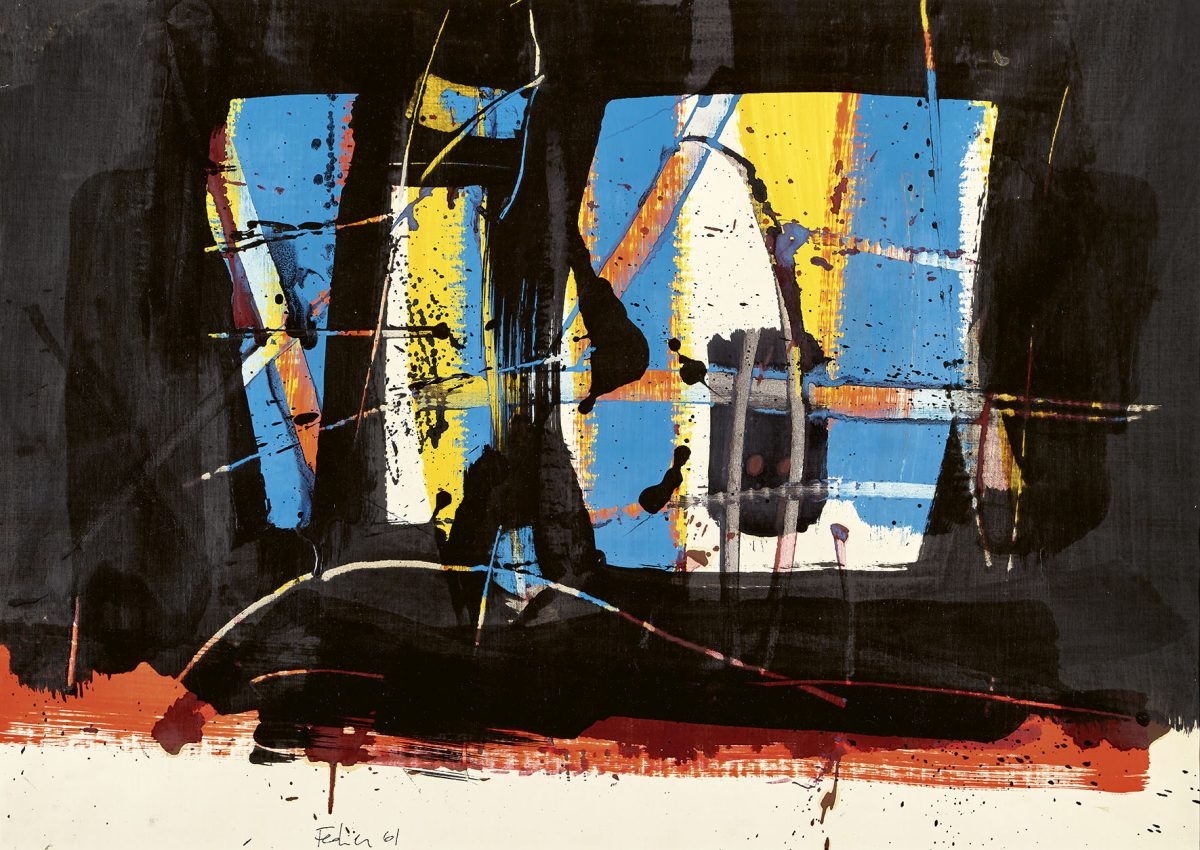 Franz Fedier | Untitled (1961) | MutualArt