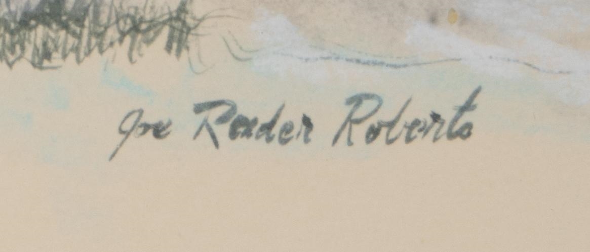 Joe Rader Roberts | Cowboy with Horses | MutualArt