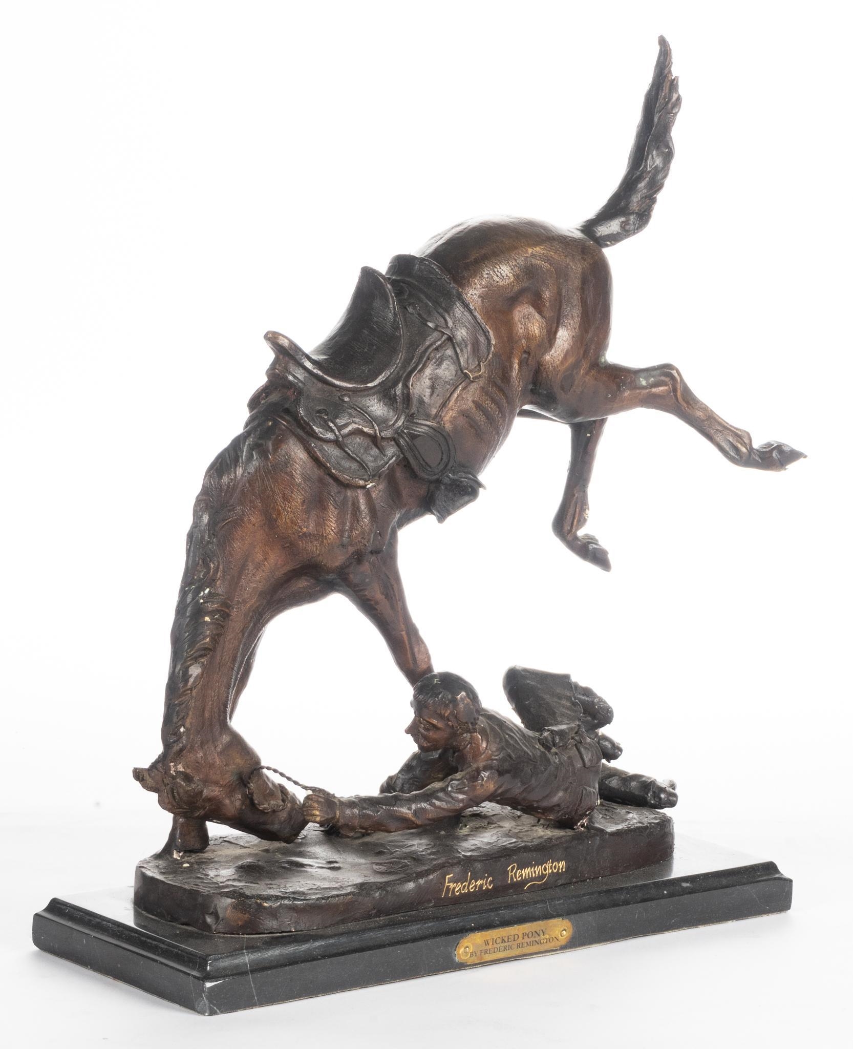Frederic Remington | Wicked Pony | MutualArt